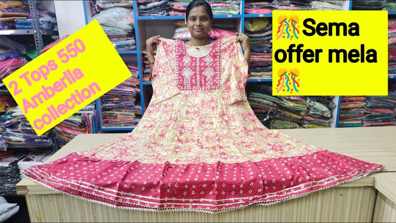 🎊🎊 Sema offer mela 2 tops 550🎊🎊 - YouTube