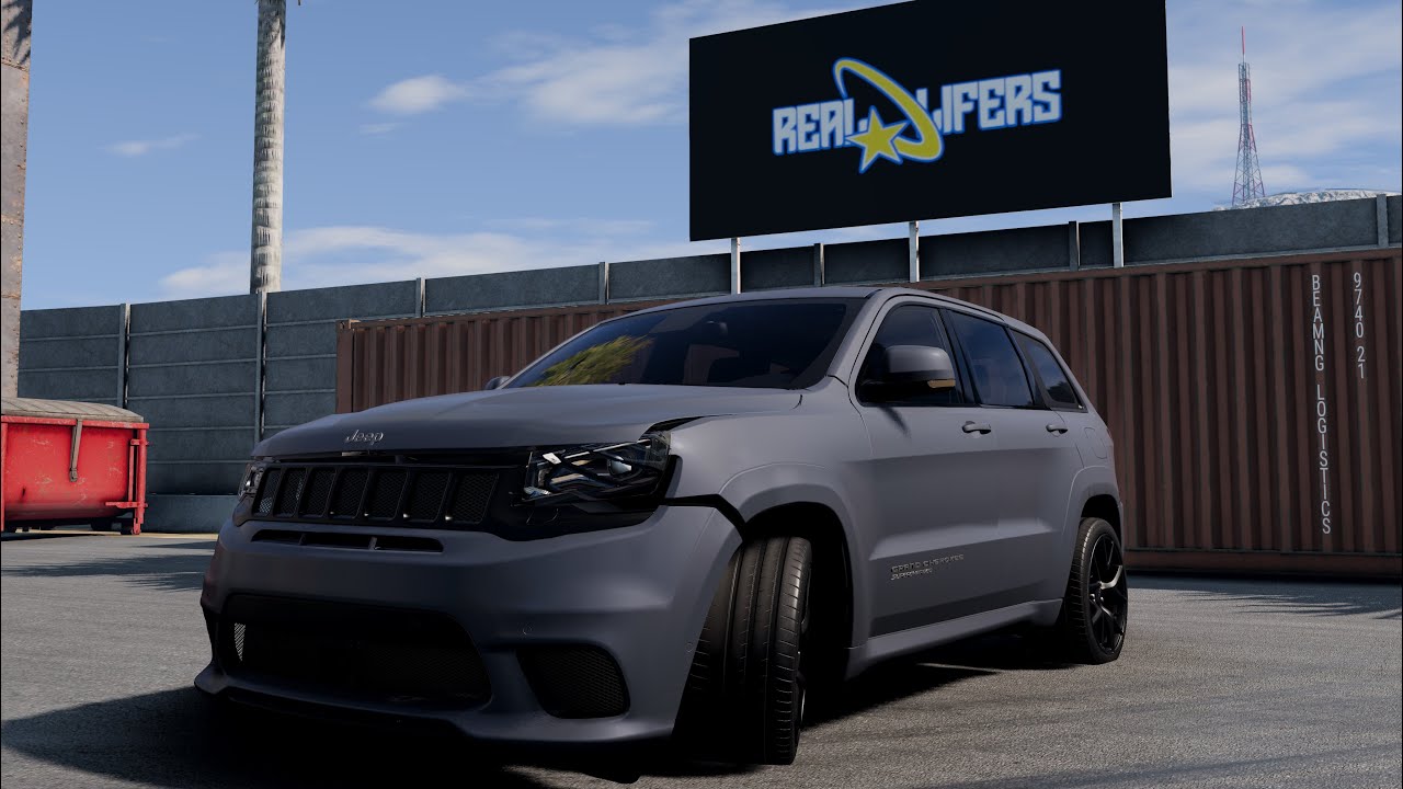 BeamNG| Rebuilding A Wrecked 2020 TrackHawk (RealLifer Map) - YouTube
