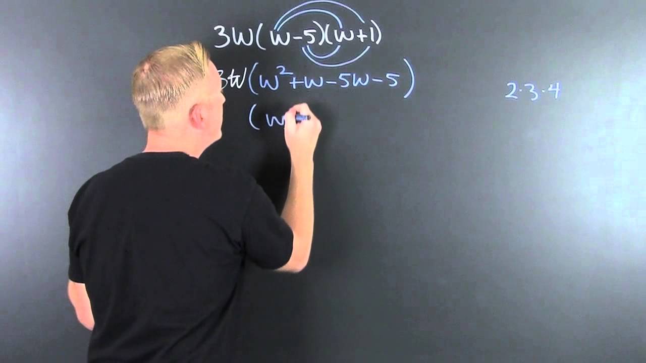Multiplying Polynomials Monomial Binomial And Binomial Youtube 0751