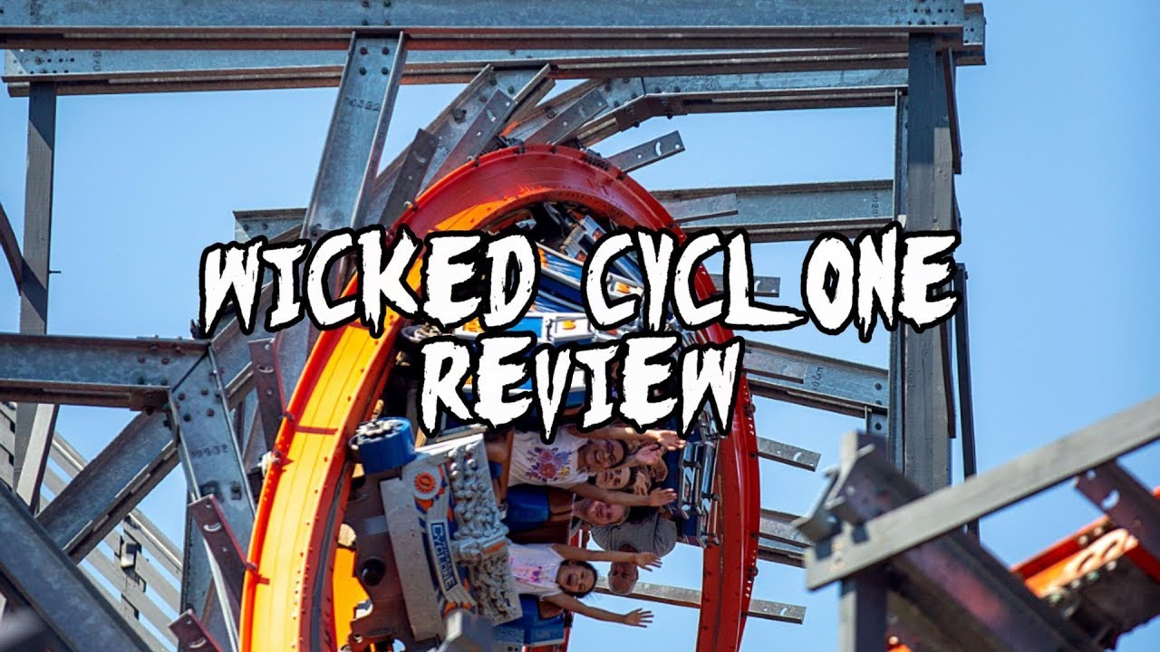 Wicked Cyclone - Review (Six Flags New England) - YouTube