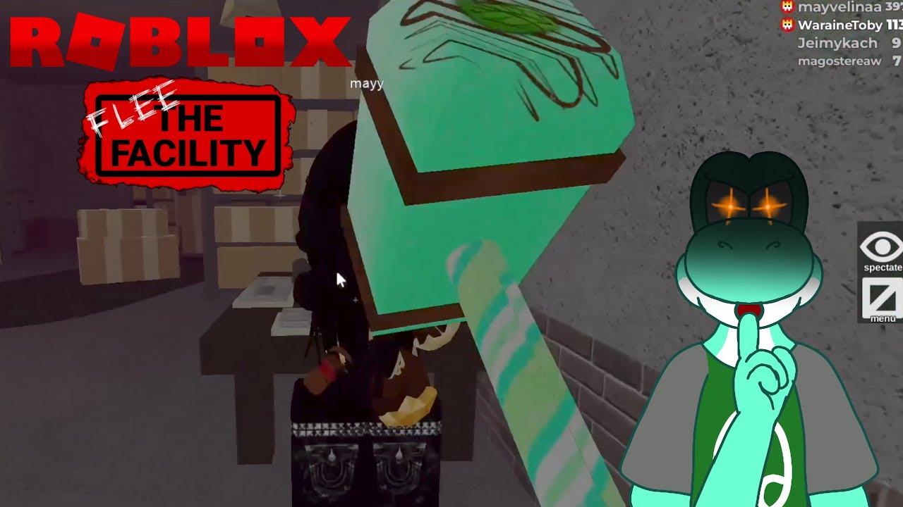 Este Yoshi es un Stalker!!! 🤫 | Roblox - Flee the Facility - YouTube
