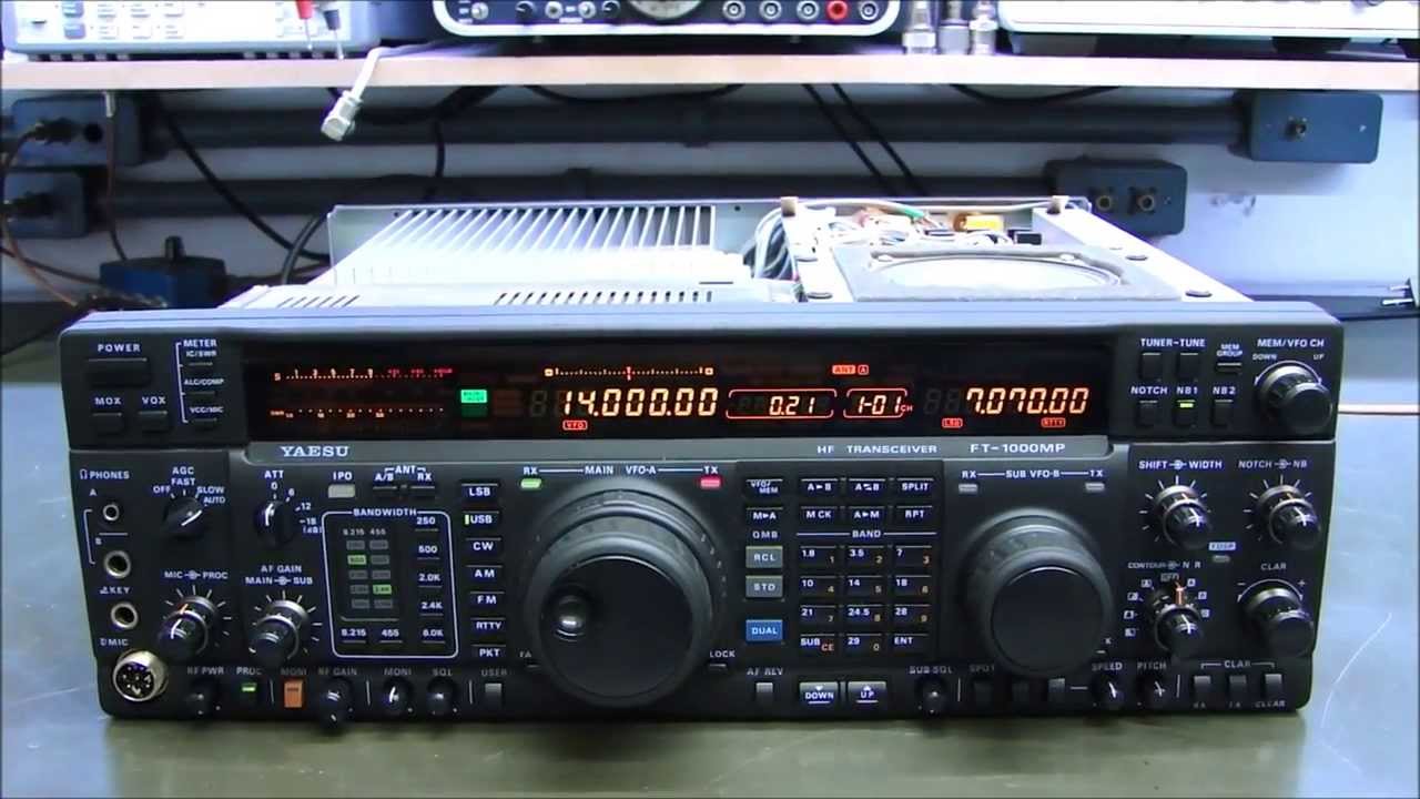 YAESU FT-1000MP DO PY1RBM AVALIAÇÃO E REVISÃO - YouTube