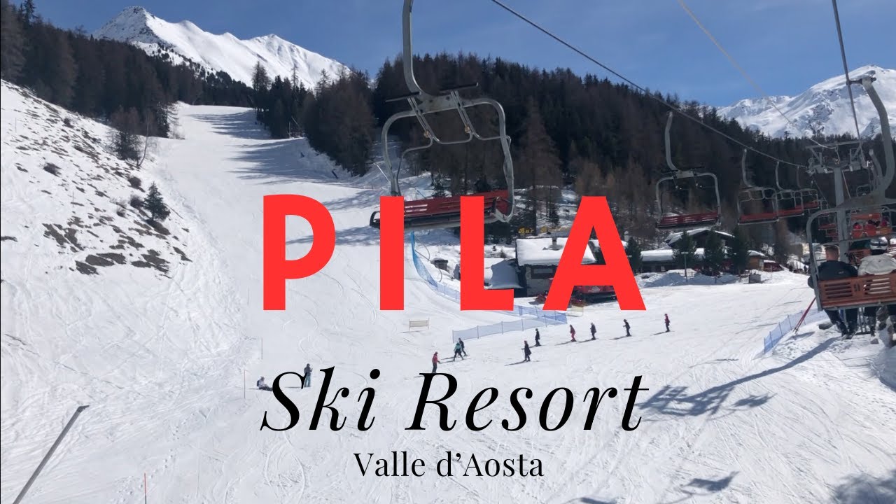 Sulle piste di PILA - Skiing on Pila slopes - YouTube