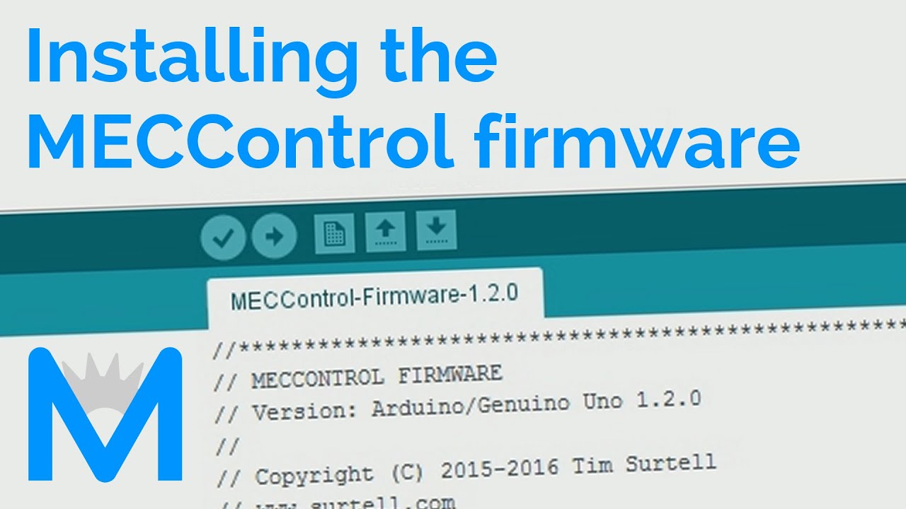 Installing the MECControl Firmware - MECControl Tutorial - YouTube