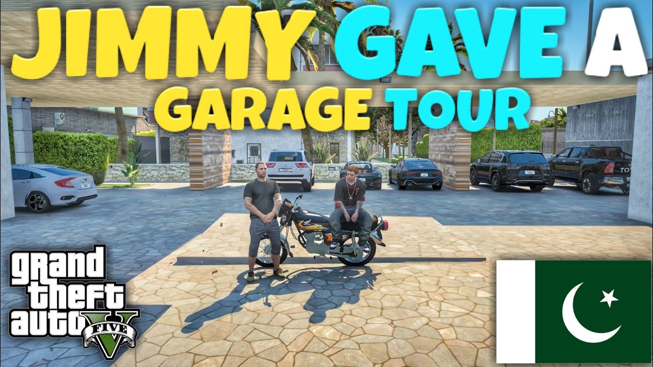 Jimmy & Atif Gave A Garage Tour | Gta 5 Gameplay | AHMAD GAMER - YouTube