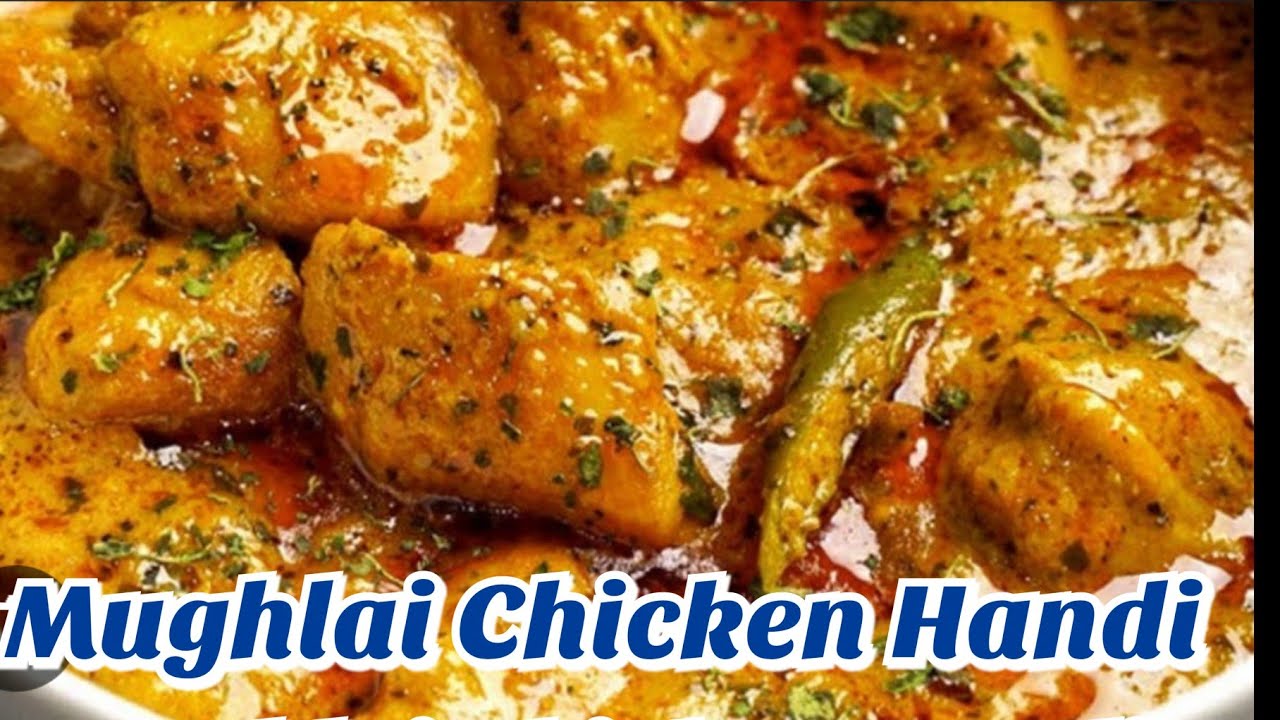 Mughlai Chicken Handi | Chicken Handi Recipe | chicken with gravy ...