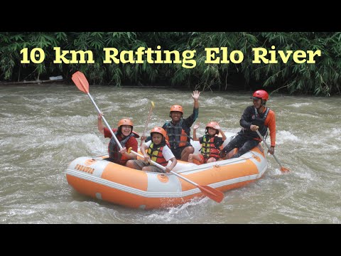 Rafting 10 km di Sungai Elo Magelang #rafting #raftingmagelang #sungaielo #raftingadventure