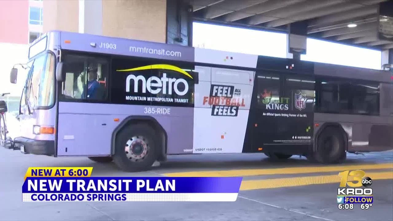 Less could mean more for transit in Colorado Springs - YouTube