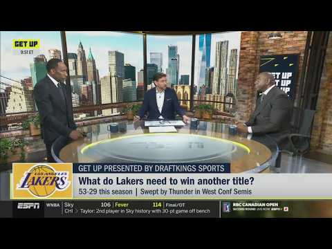 GET UP | Lakers trade LeBron? - Magic Johnson & Stephen A. on Lakers adjustment to win NBA title