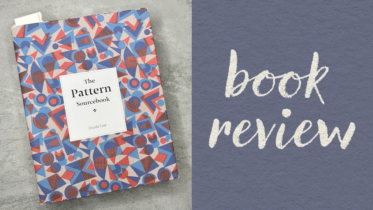 The Pattern Sourcebook by Drusilla Cole - art book review - YouTube