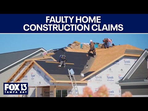 Faulty home construction claims - YouTube