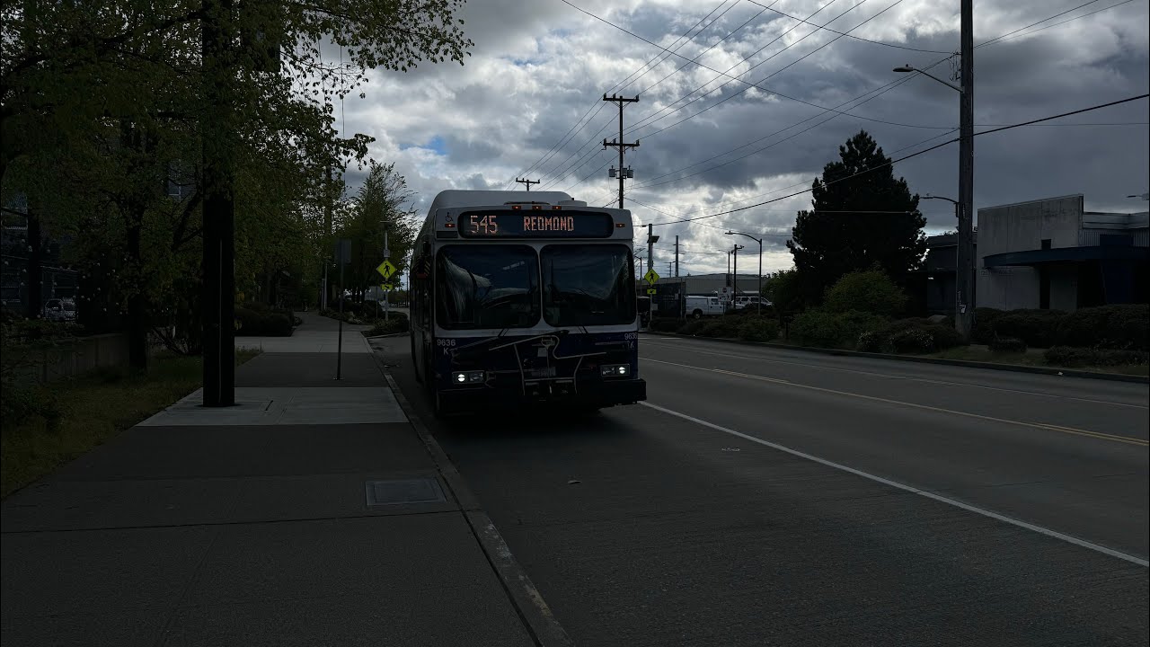 Sound Transit 2010 New Flyer DE60LF Route 545 Full Ride 4/29/24 - YouTube