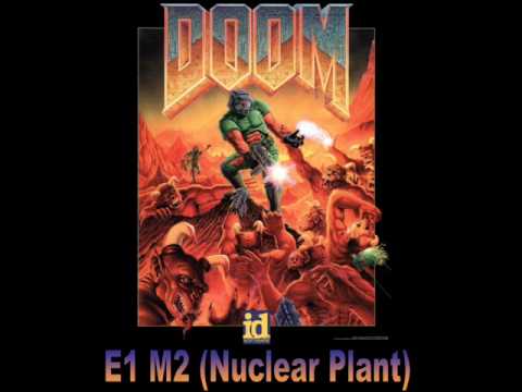 Doom - E1M2 Nuclear Plant (original 16 bit music)