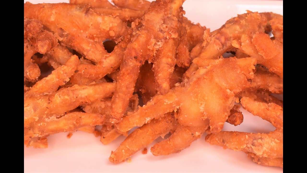 FRIED CHICKEN FEET - YouTube