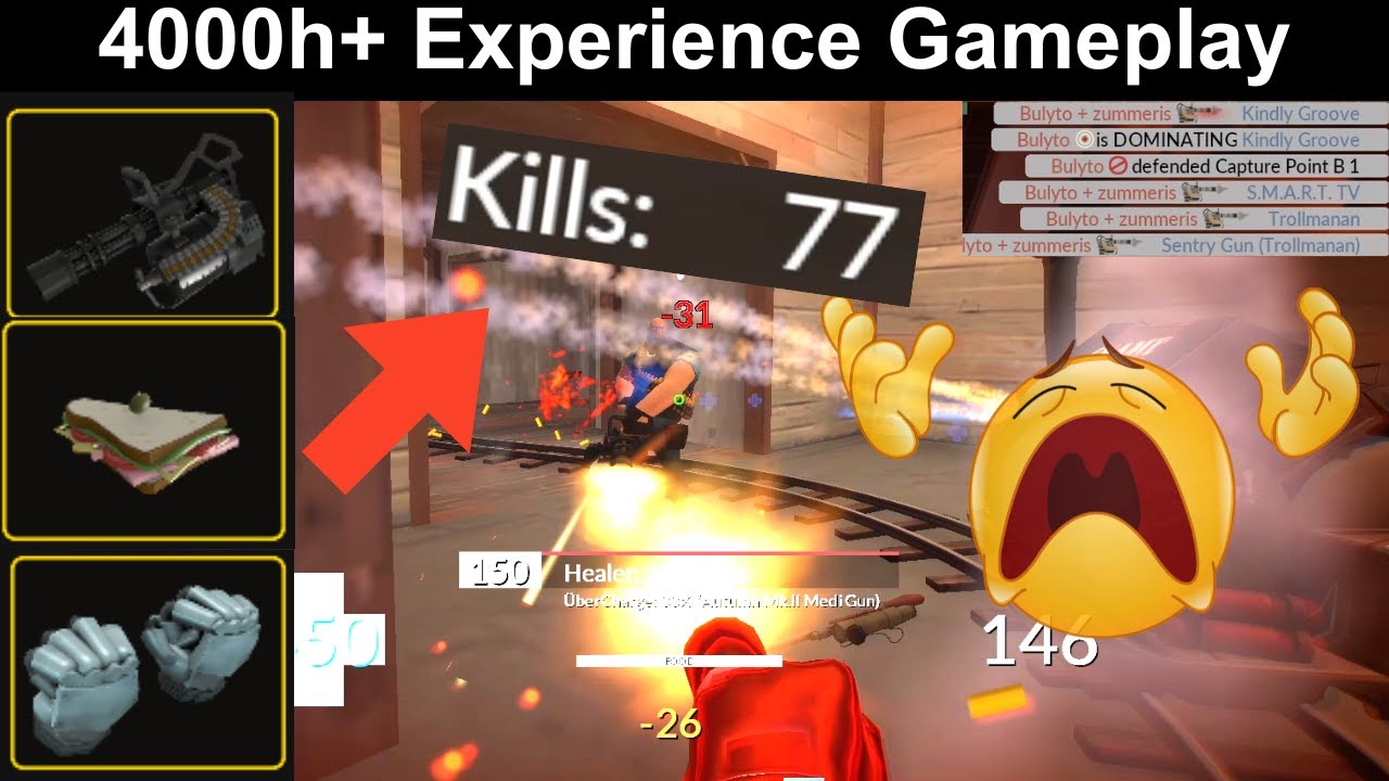 Team Fortress 2 Heavy Natascha Gameplay || Hoodoo - YouTube