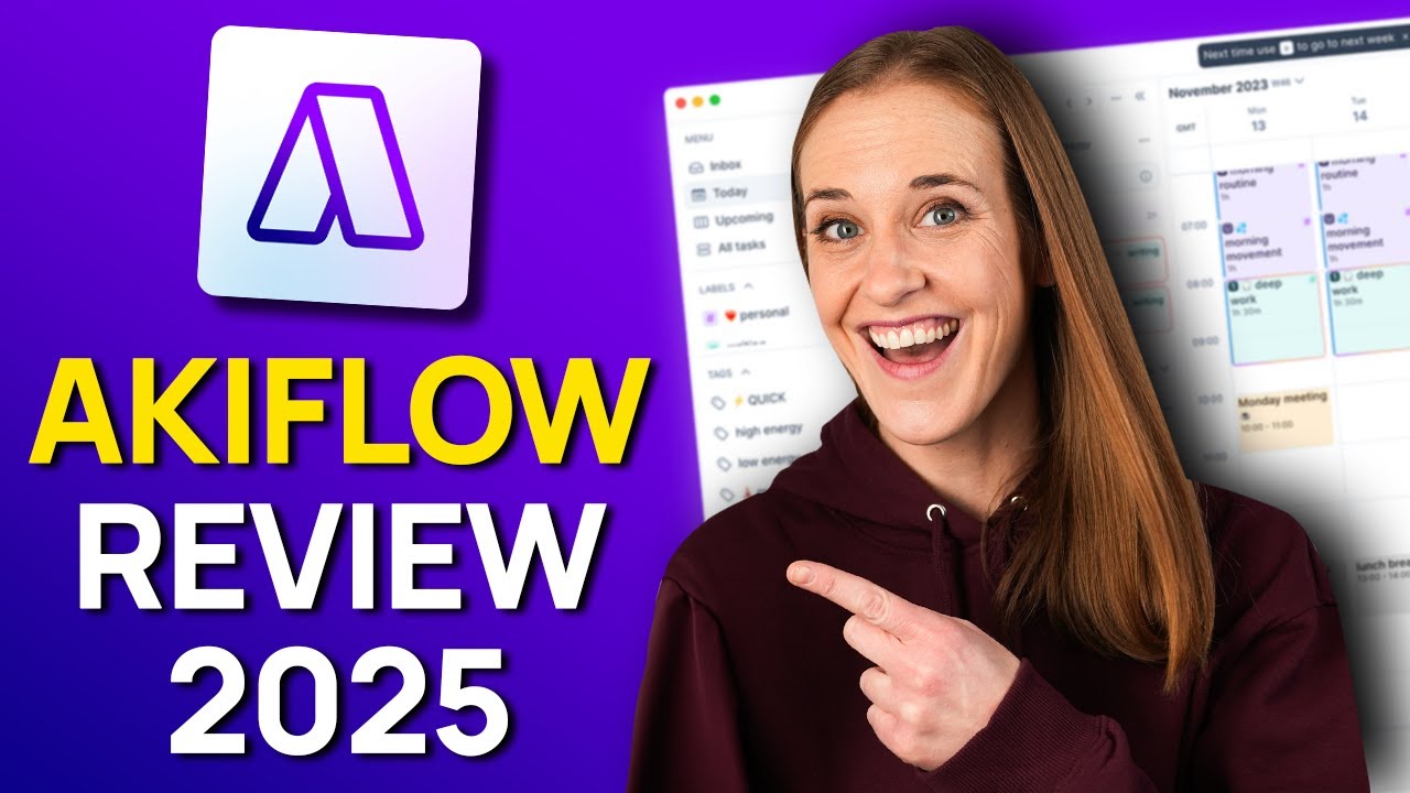 AKIFLOW Review: ULTIMATE Akiflow Guide for 2025! - YouTube