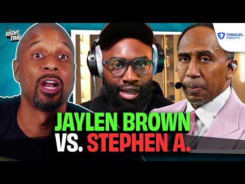 Jaylen Brown vs. Stephen A. Smith : Nobody Looks Good Here | Bomani Jones