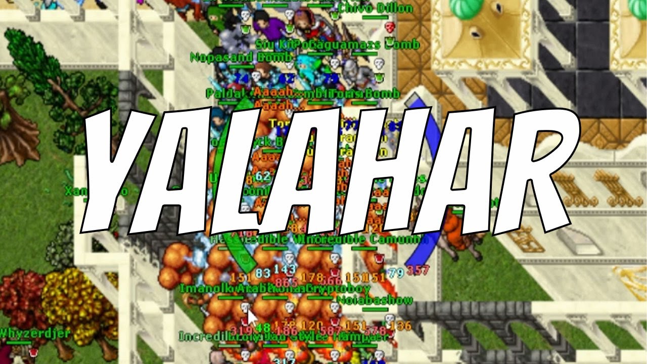 Tibia War - Firmera - WAR SYSTEM YALAHAR FRENTE A FRENTE - YouTube