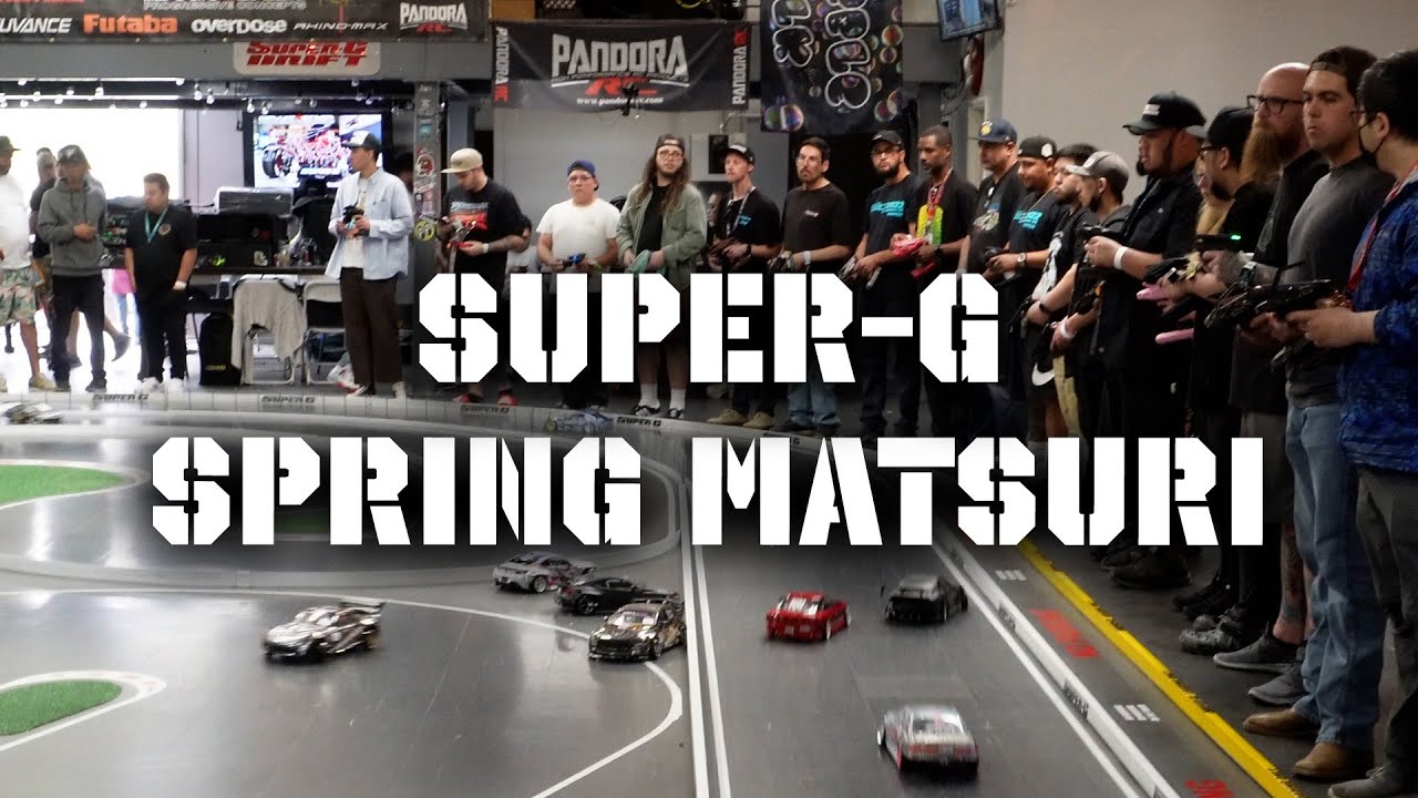 Huge RC Drift Meet🔥 SUPER-G P-Tile RC Drift Track Spring Matsuri - YouTube