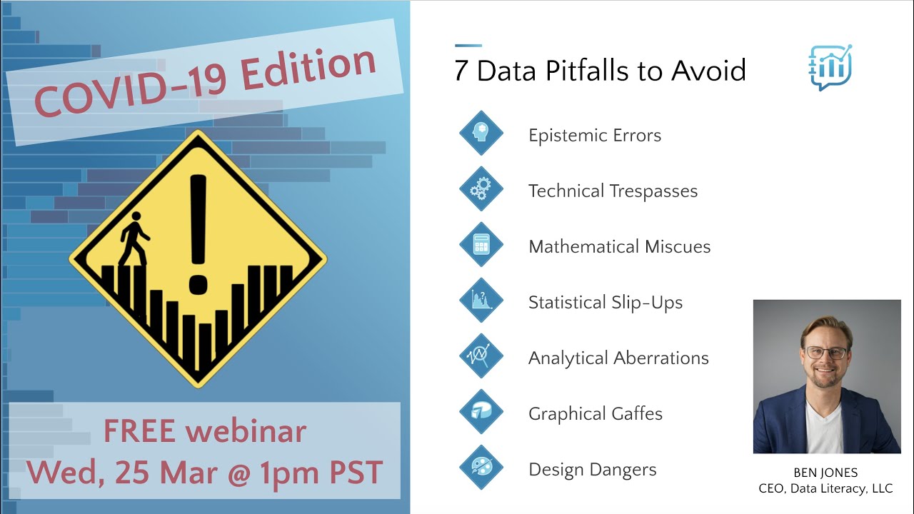 Avoiding Data Pitfalls - COVID-19 Edition - YouTube