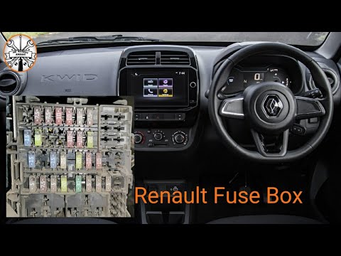 Renult kwid 1. Wiring and Fuse Box Location. - YouTube