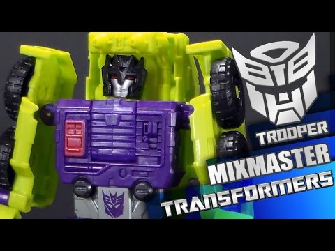 Transformers COMBINER WARS MIXMASTER en Español - Trooper Reviews - YouTube
