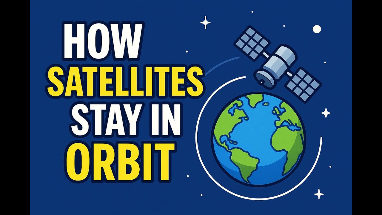 How Do Satellites Stay in Orbit? | The Science of Space Balance - YouTube
