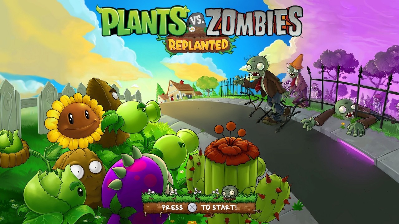 Plants vs Zombies Replanted PS5 Gameplay – First Playthrough - YouTube