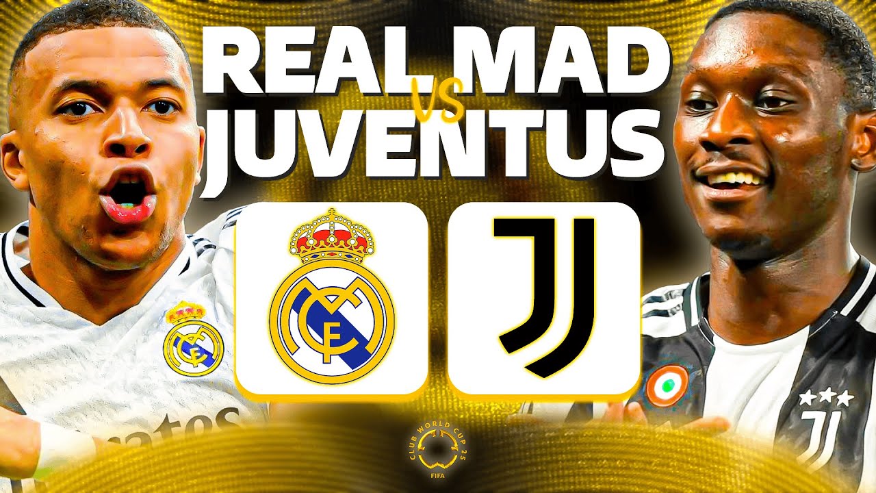 🔴 REAL MADRID 1-0 JUVENTUS 🔴 MBAPPE de RETOUR ! 8ème DE FINALE - Direct ...