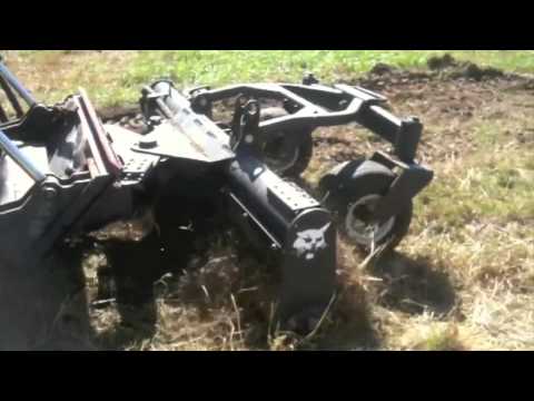 Bobcat Harley Rake - YouTube