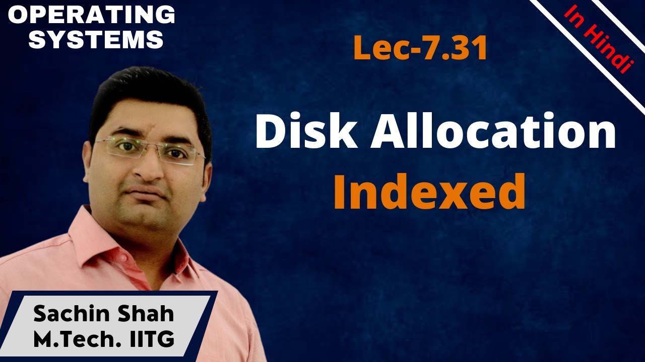 L7.31: Indexed disk block allocation | DBA and DBS - YouTube