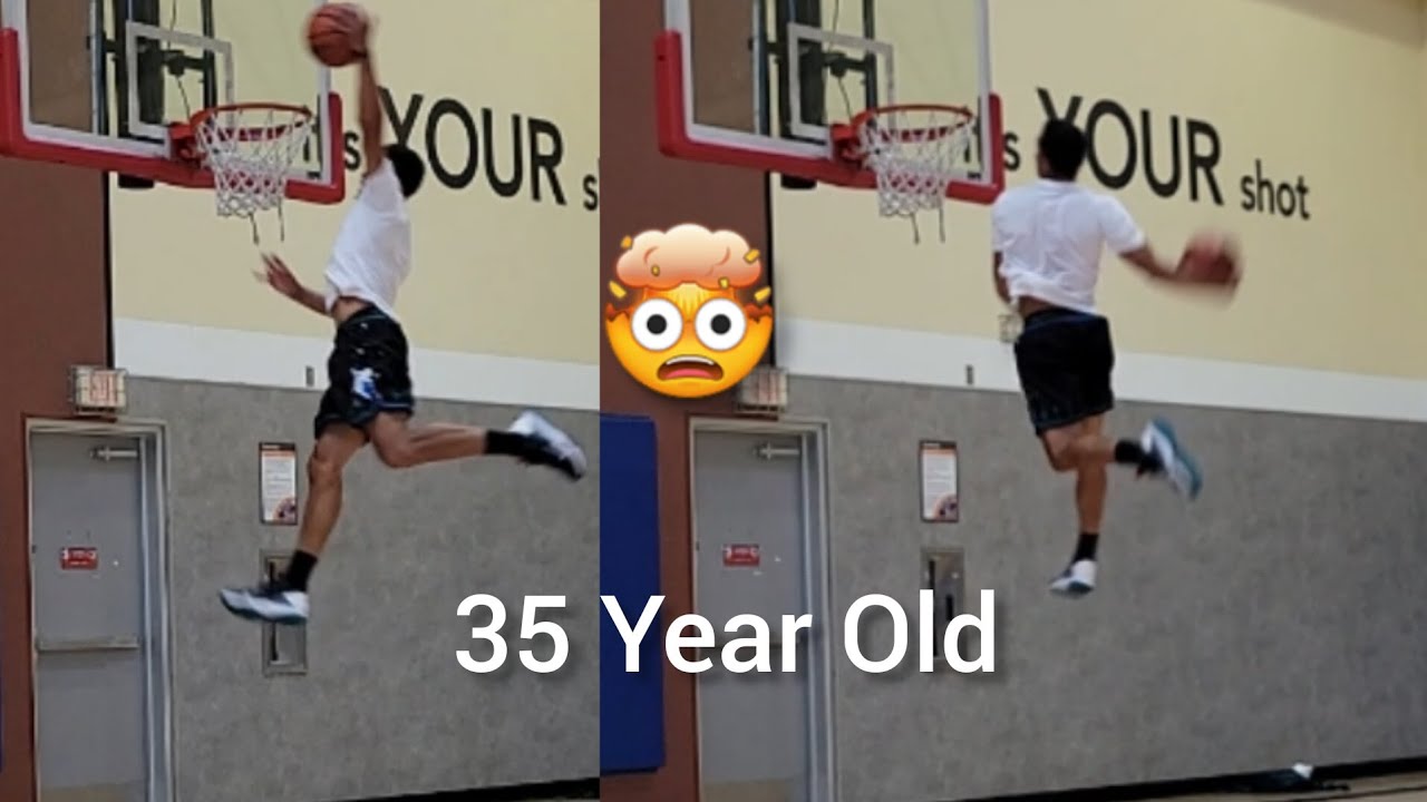 6'1" 35 Year Old NASTY Dunk Session - YouTube