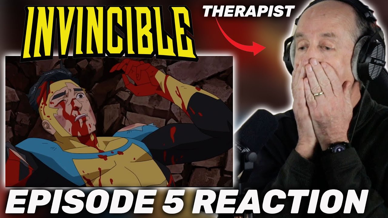 Therapist REACTS to Invincible Season 1 Episode 5 "That Actually Hurt ...