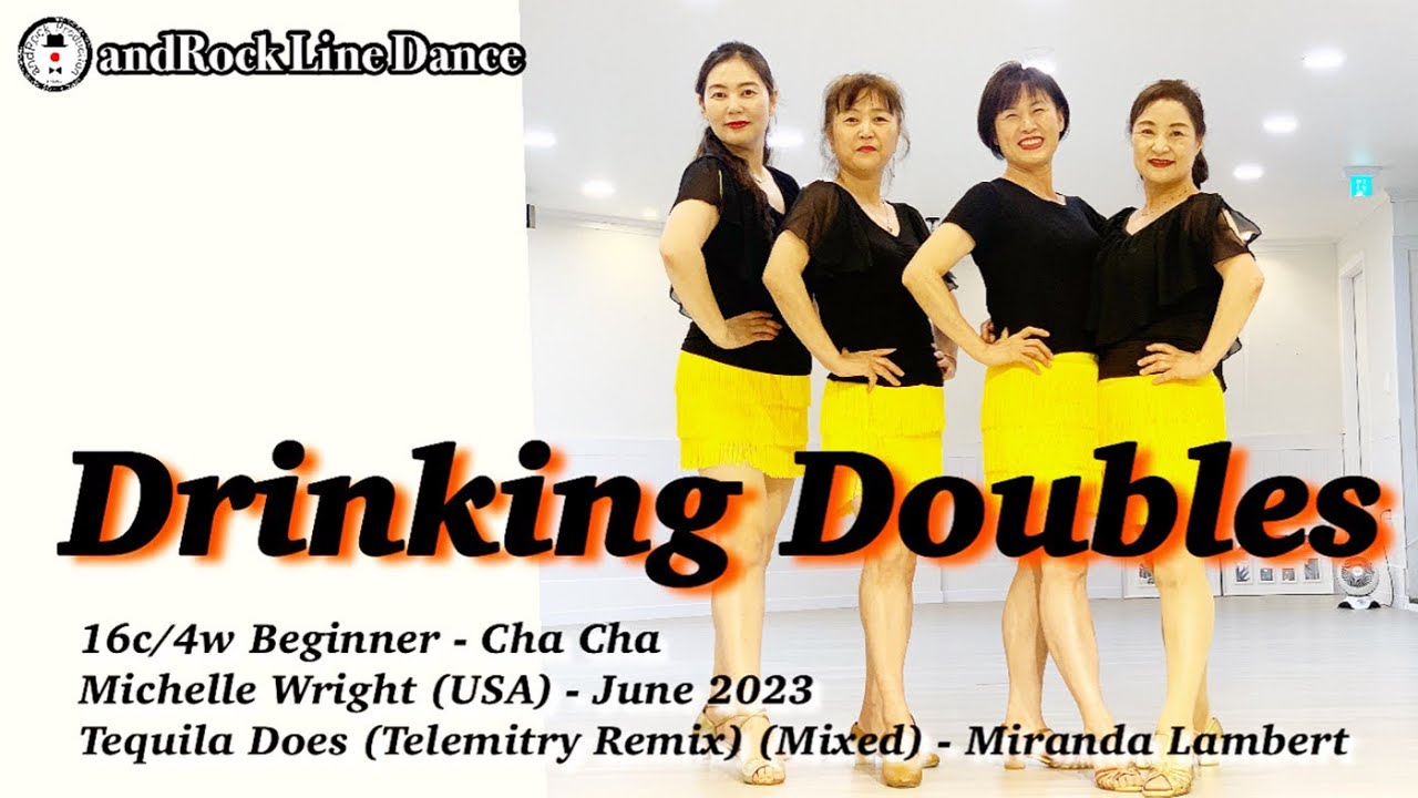 Drinking Doubles Line Dance(Beginner - Cha Cha) - Demo - YouTube