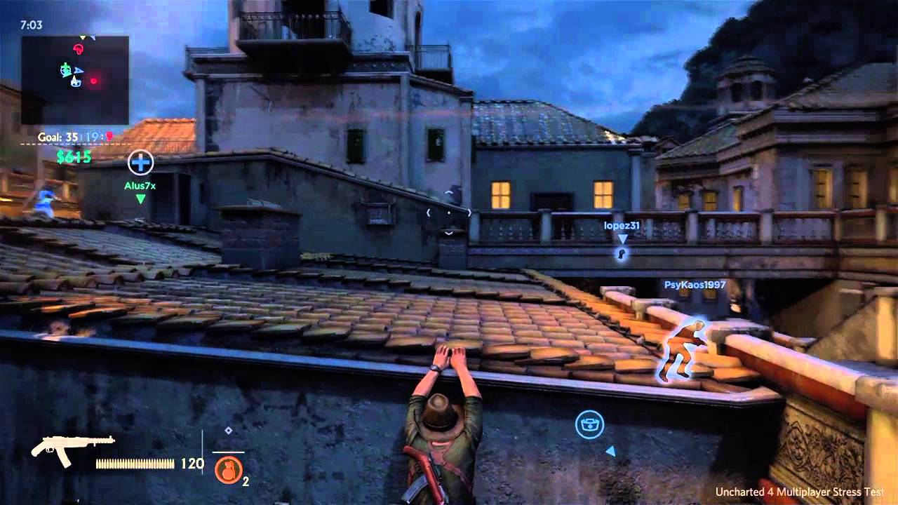 Uncharted Multiplayer Beta - YouTube