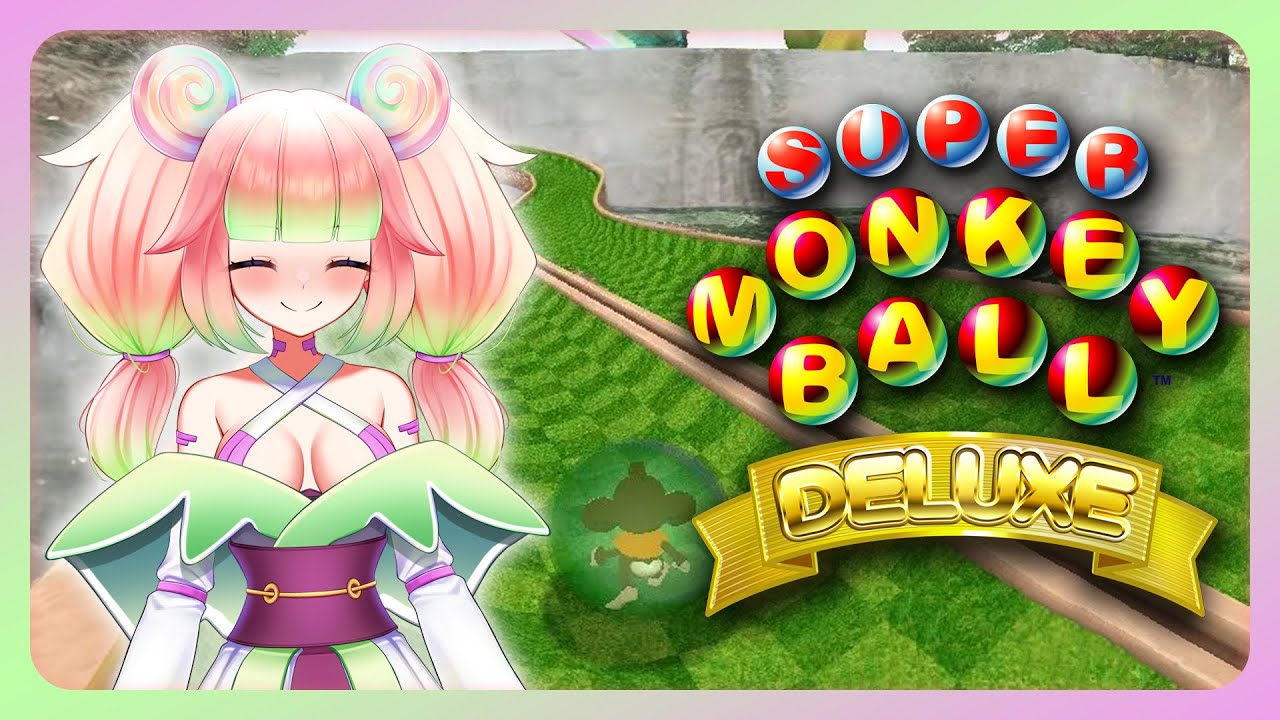 【SUPER MONKEY BALL DELUXE】GOATED GAME THEY BETTER REMASTER IT NOW🦑🛐 ...