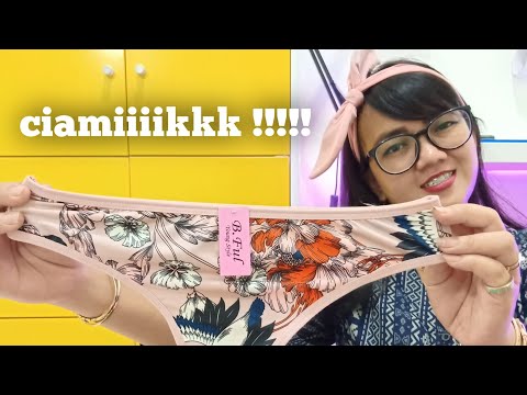 review celana dalam g string motif fullprint | menthul menthul