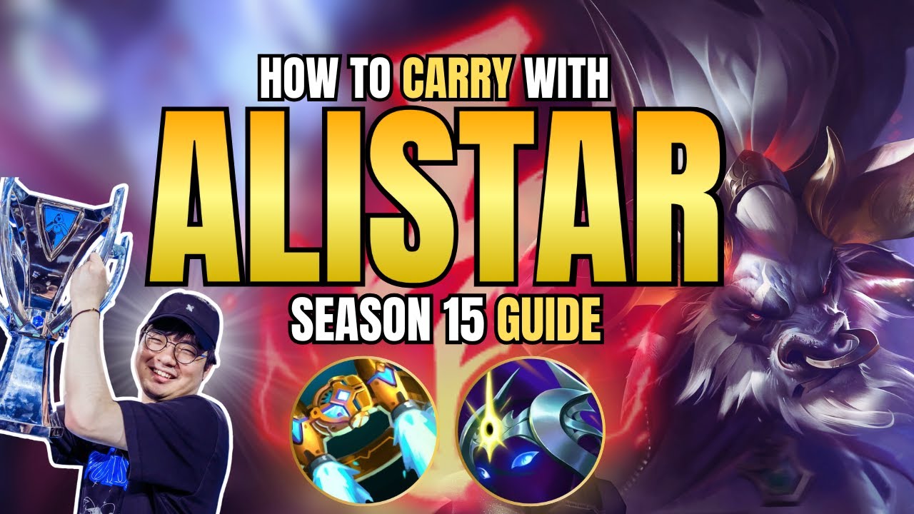 ALISTAR GUIDE - How To Carry With Alistar - Season 15 Guide (ft BeryL ...
