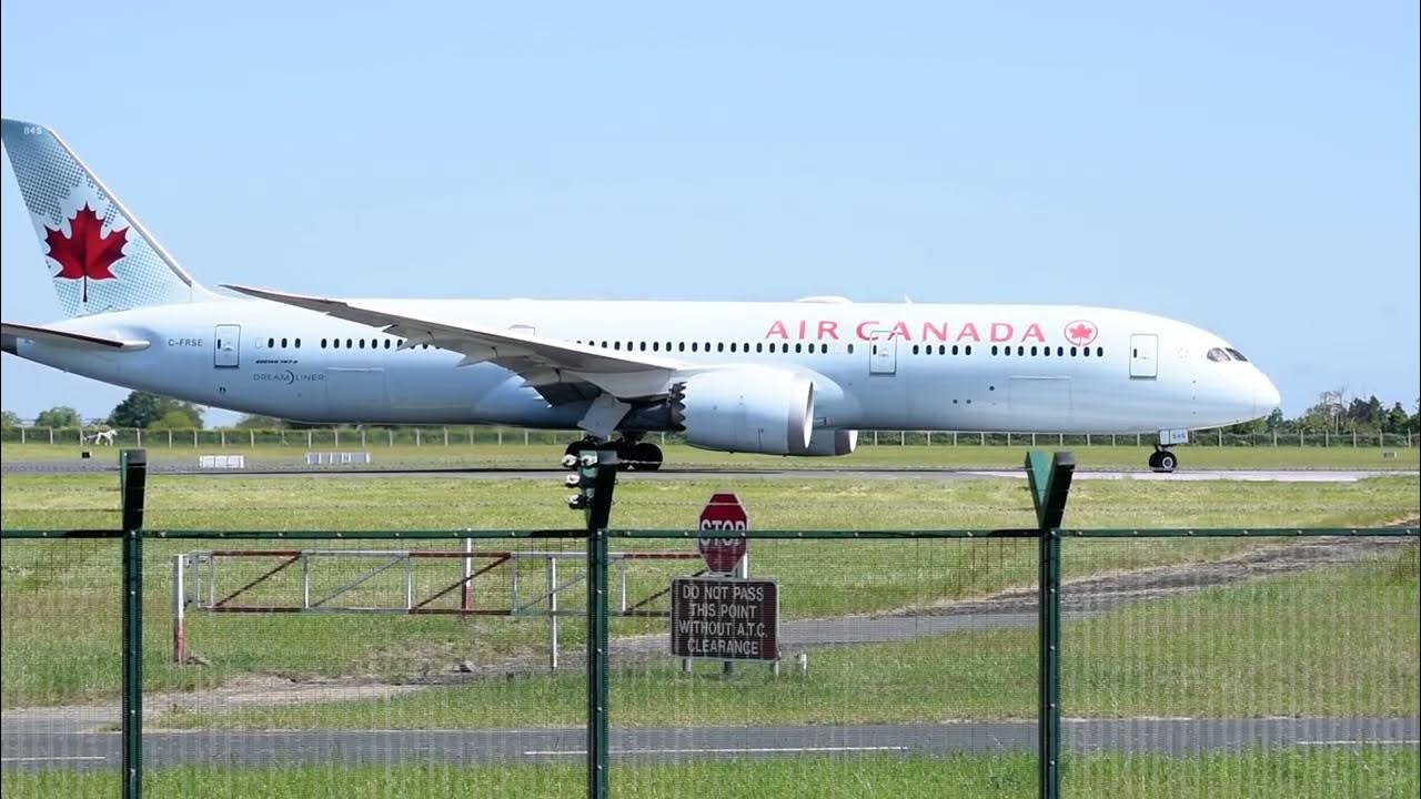 AC801 - Air Canada Boeing 787 Dreamliner (C-FRSE) Dublin (DUB) - Toronto (YYZ) - 18-May-25, 10: ...
