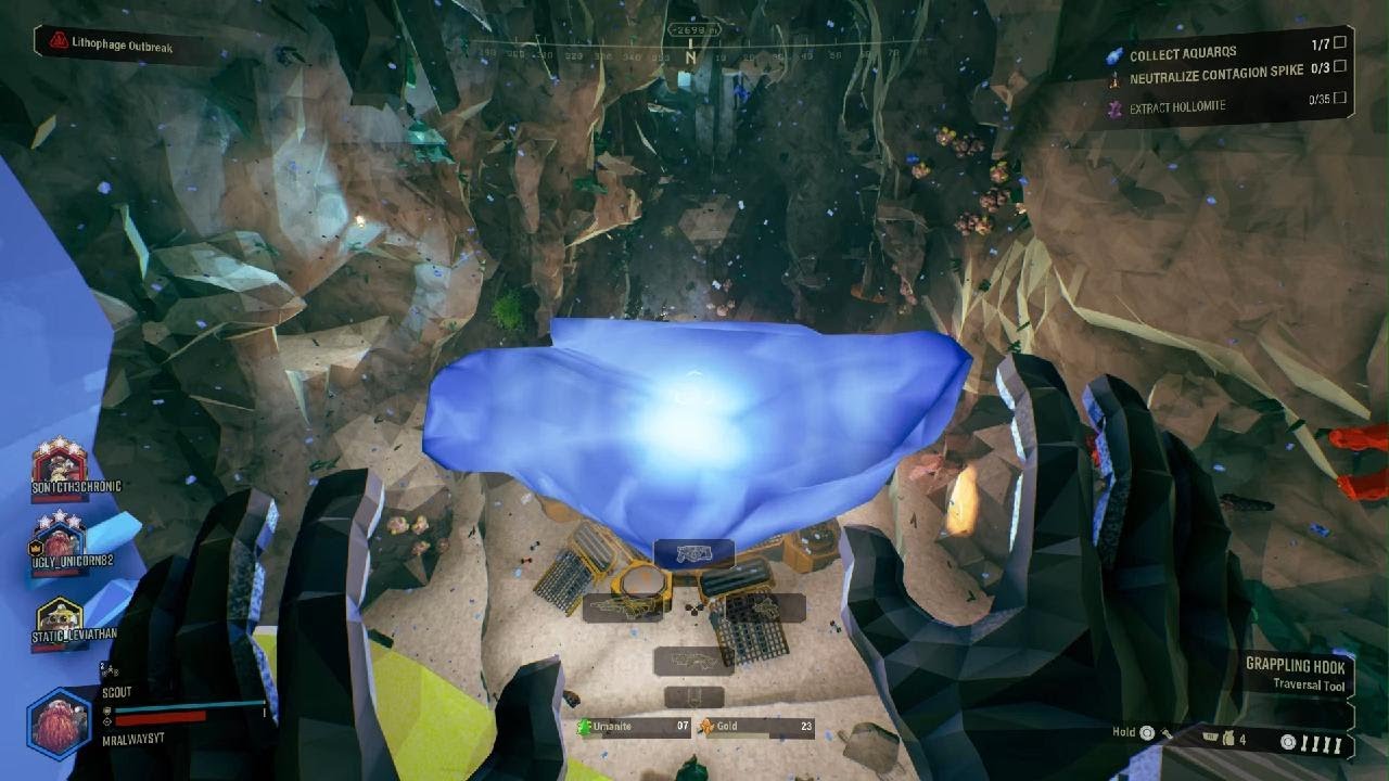 Deep Rock Galactic | Scout Mining Gameplay - YouTube