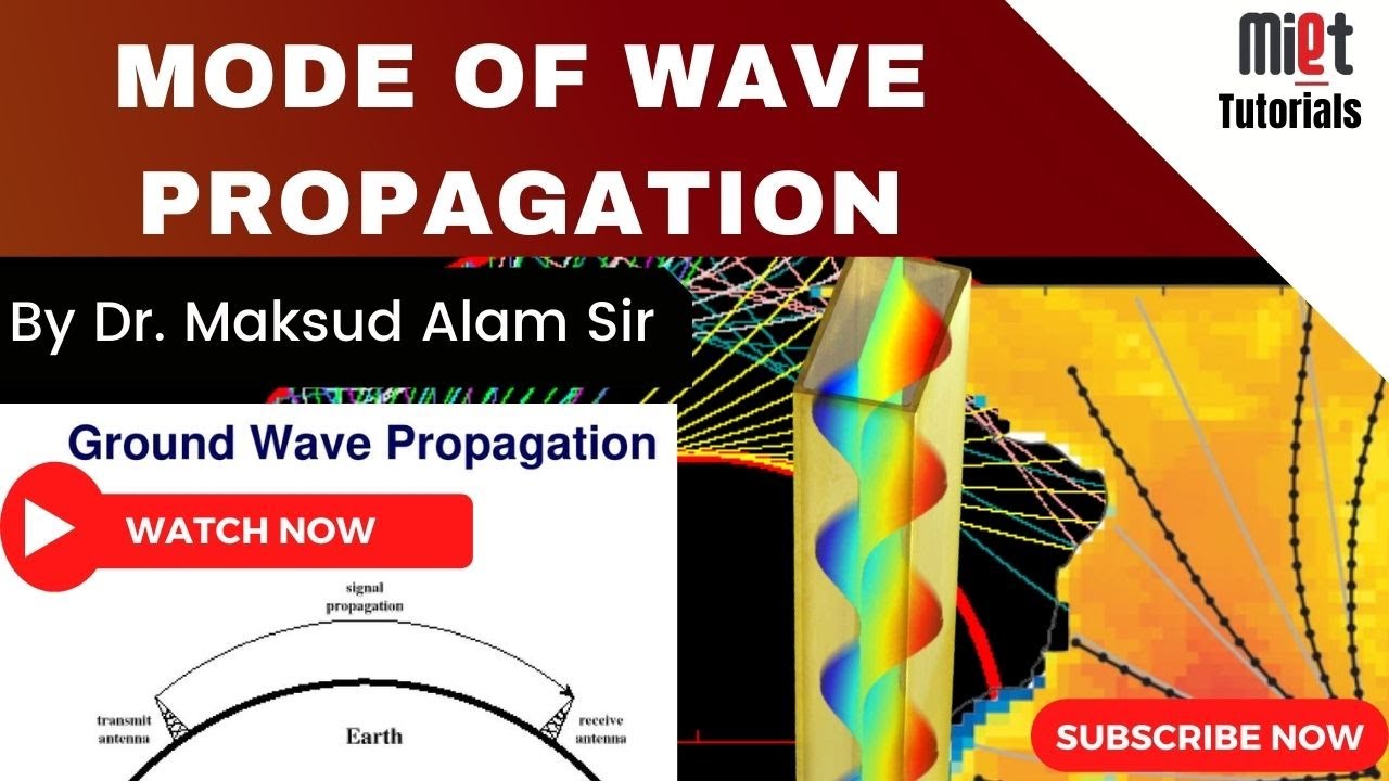 Modes Of Propagation , (Antenna And Wave Propagation), Dr. Maksud Alam ...