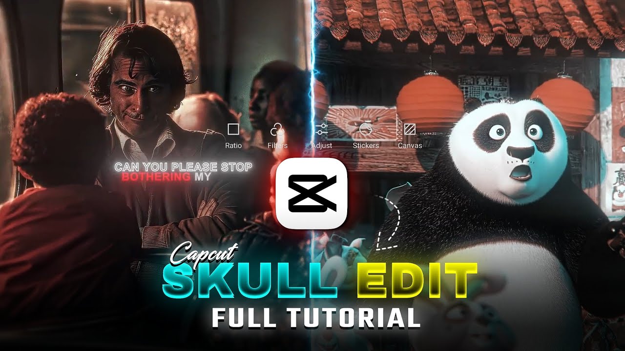 Capcut Skull Face Edit Tutorial [ Make skull edit in 5 minutes ] - YouTube