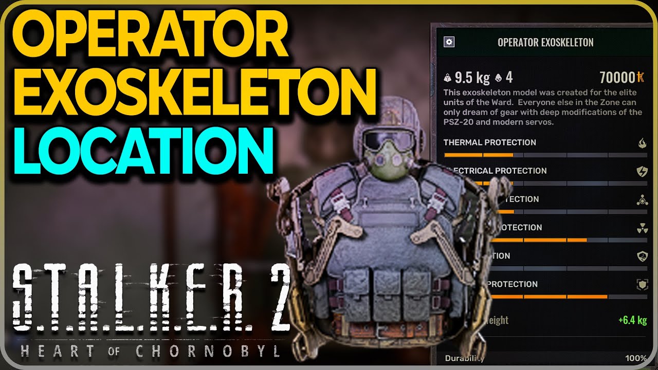 Operator Exoskeleton Location Stalker 2 - YouTube
