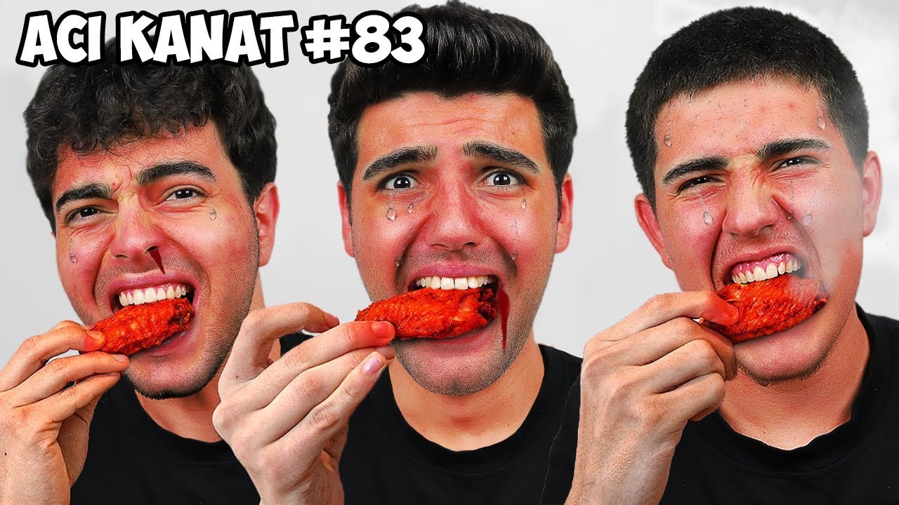 ACIYA SON DAYANAN KAZANIR ! *Acılı Kanat Yeme Challenge* - YouTube