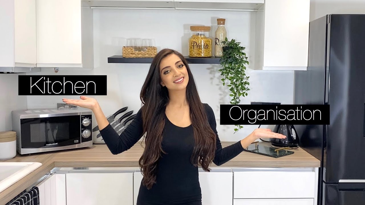 Kitchen Organisation- Full Kitchen Declutter and Organisation - YouTube