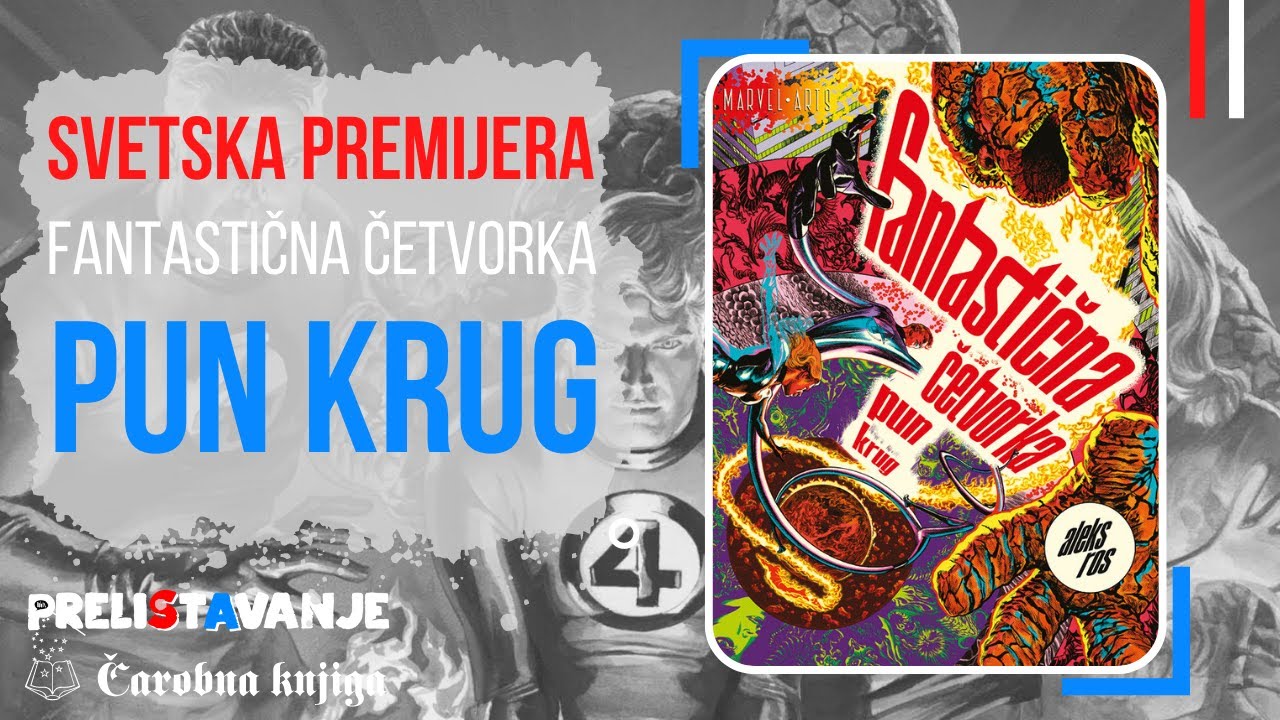 STRIP-PEEK - Fantastična četvorka: Pun krug (Čarobna knjiga) - YouTube
