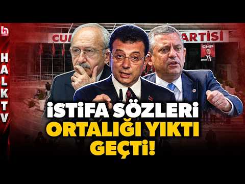 BU SÖZLER GENEL MERKEZ'İ KİLİTLEDİ! İmamoğlu CHP istifasını böyle duyurdu! Deprem etkisi yaratacak!