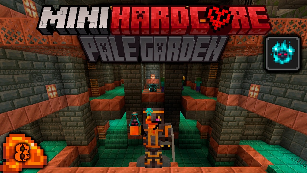 Full NETHERITE - MINI-HARDCORE solo PALE GARDEN - cap 8 - YouTube