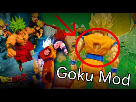 Custom Z Broly Goku outfit | SH Figuarts Super Saiyan Son Goku Games ...
