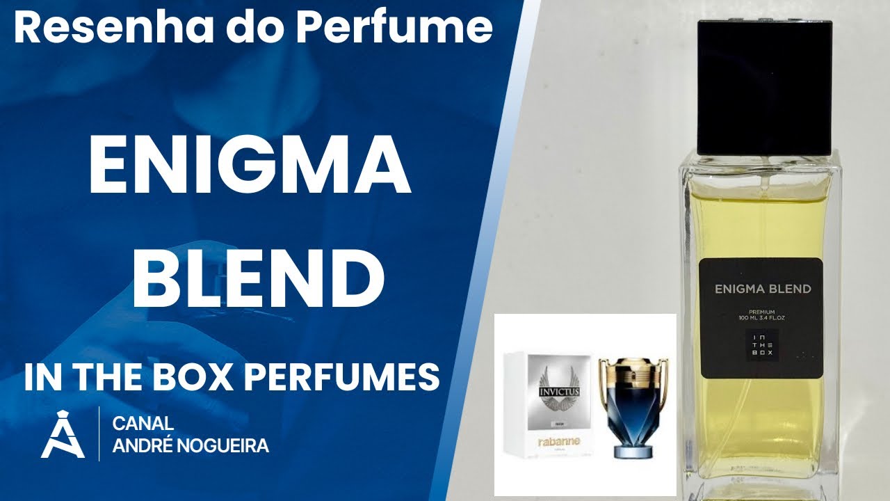 Resenha do Perfume Enigma Blend (Ref. Olfativa Invictus Parfum - Paco ...